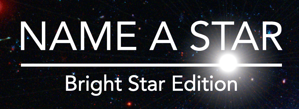 Star Register – Name A Bright Star